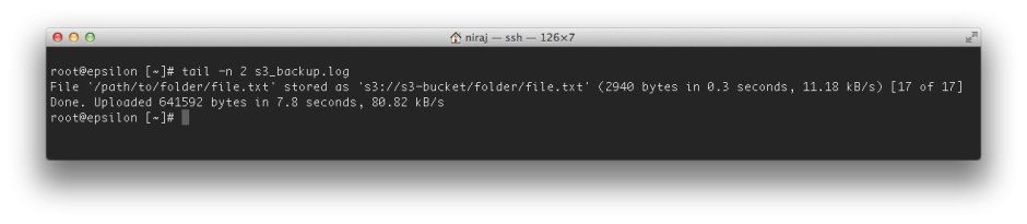 Using Amazon S3 to Backup Your Server | Web Niraj