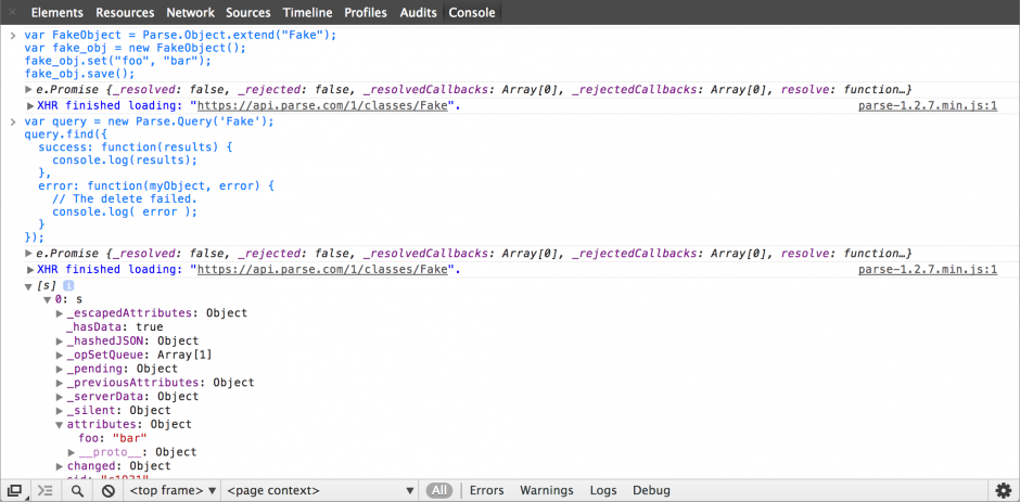 Using The Parse Javascript Sdk Be Careful Web Niraj